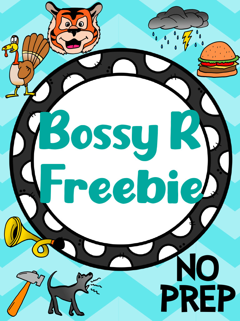 Freebie Bossy R: NO Prep | PDF