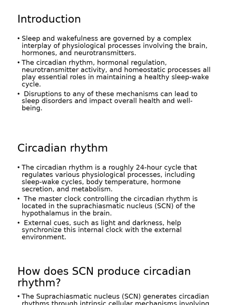 The Biochemistry of Circadian Rhythm | PDF | Circadian Rhythm | Clock