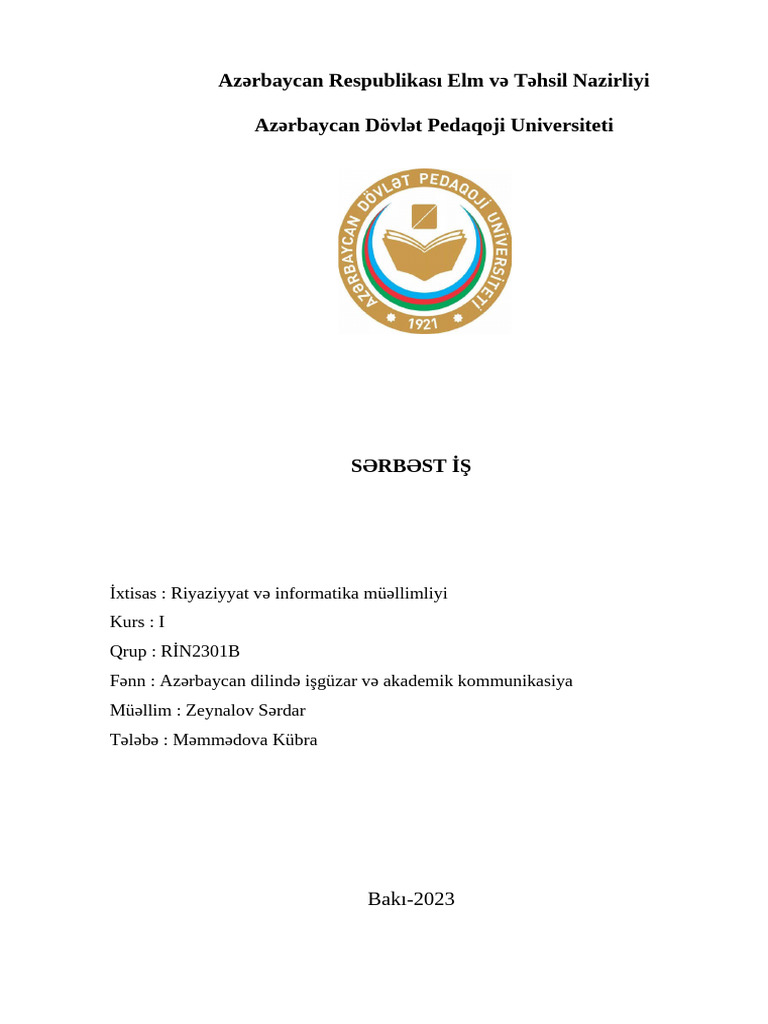 Erize Ve Izahat | PDF