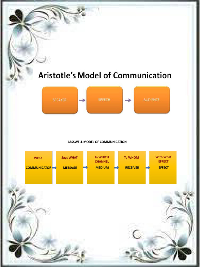 4 Models of Communication | PDF