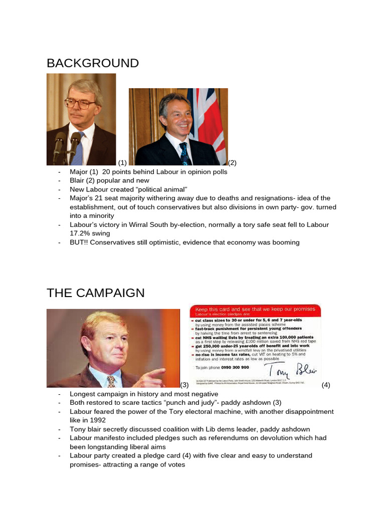 Labour From 1997 | PDF