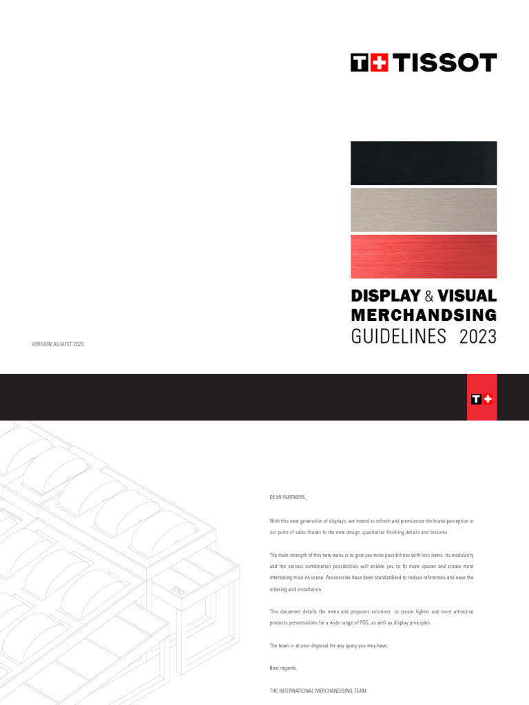 Tissot Visual Merchandising Guidelines 2023 | PDF | Merchandising