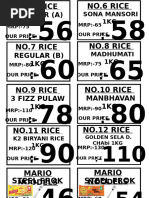 Plu Code List | PDF | Edible Plants | Foods