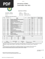 BA Marksheet | PDF