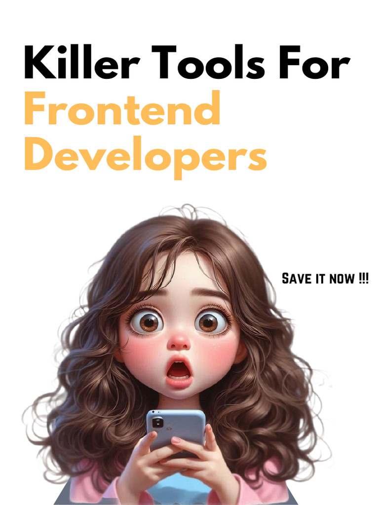 Killer Tools for Frontend Developers | PDF