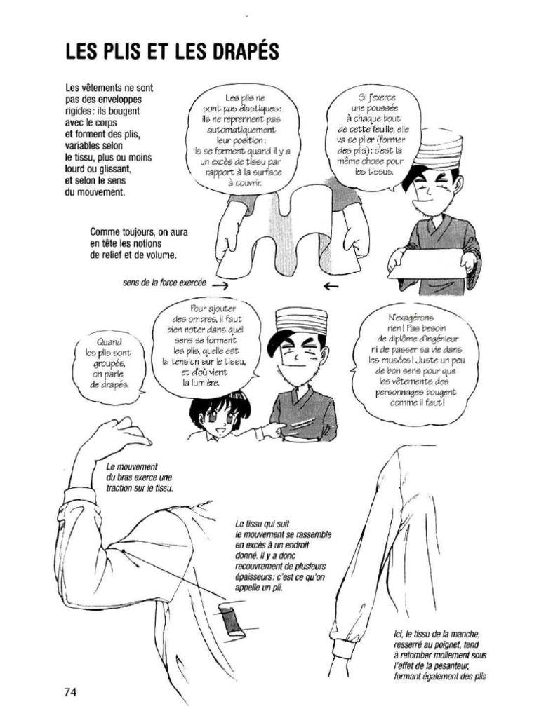 Apprendre Dessin Plis Et Drape | PDF