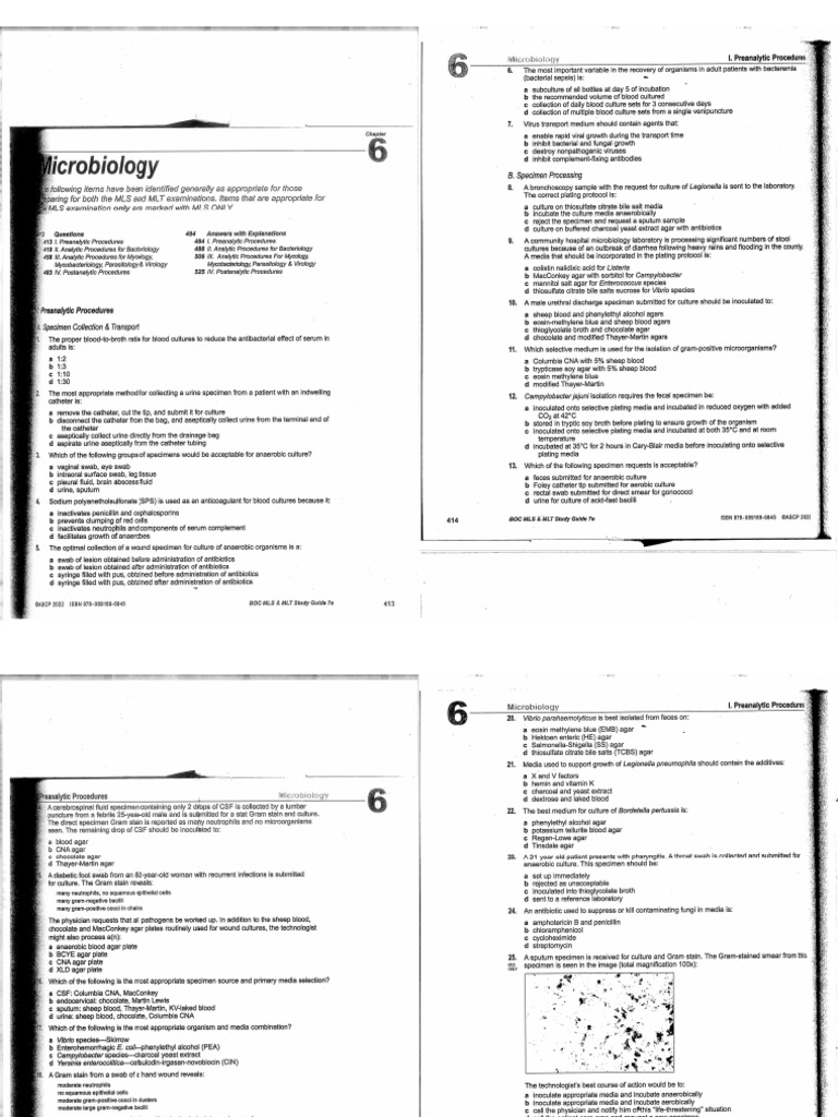 Bacte Boc 7TH Ed Qa | PDF