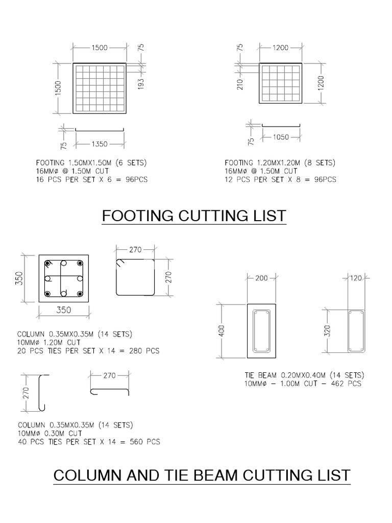 Warehouse Cutting List | PDF