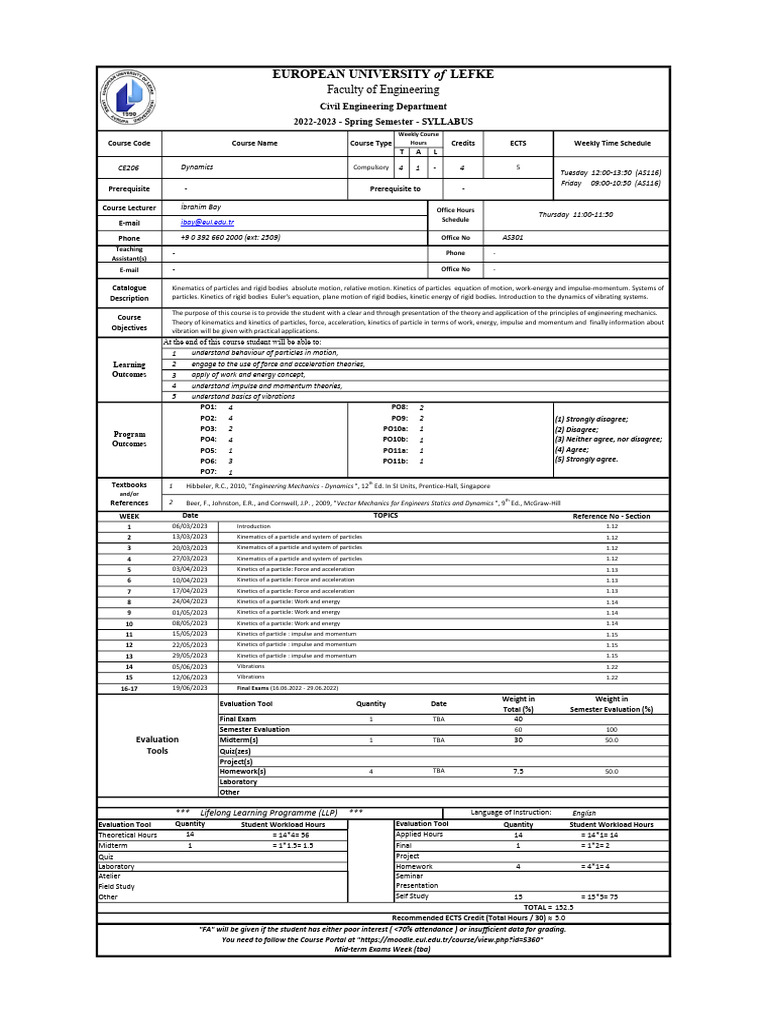 2022-2023 - Spring - CE206 - Syllabus.v1 ...