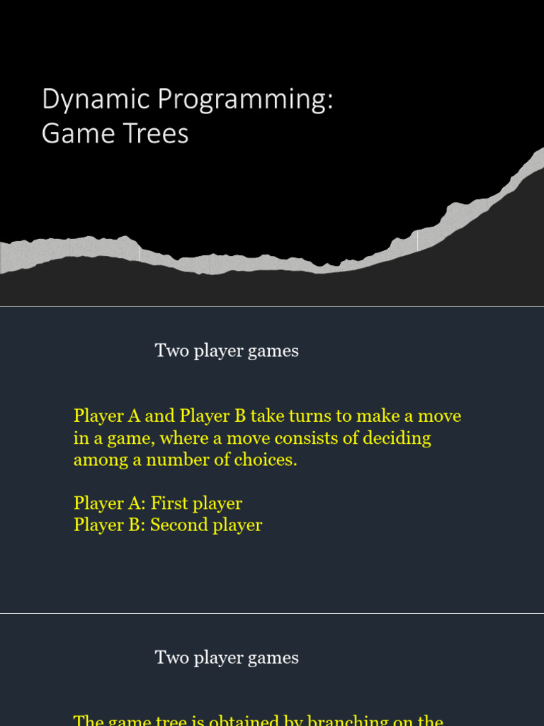 DP GameTrees | PDF
