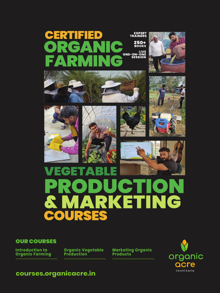 Organic Acre Institute Course Overview | PDF | Organic Farming ...