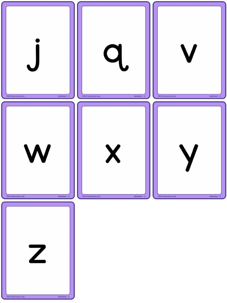 Cvc Alphabet 4 Small | PDF