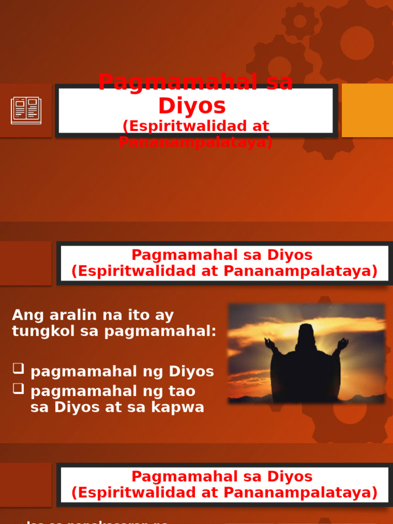 Pagmamahal Sa Diyos A1 | PDF