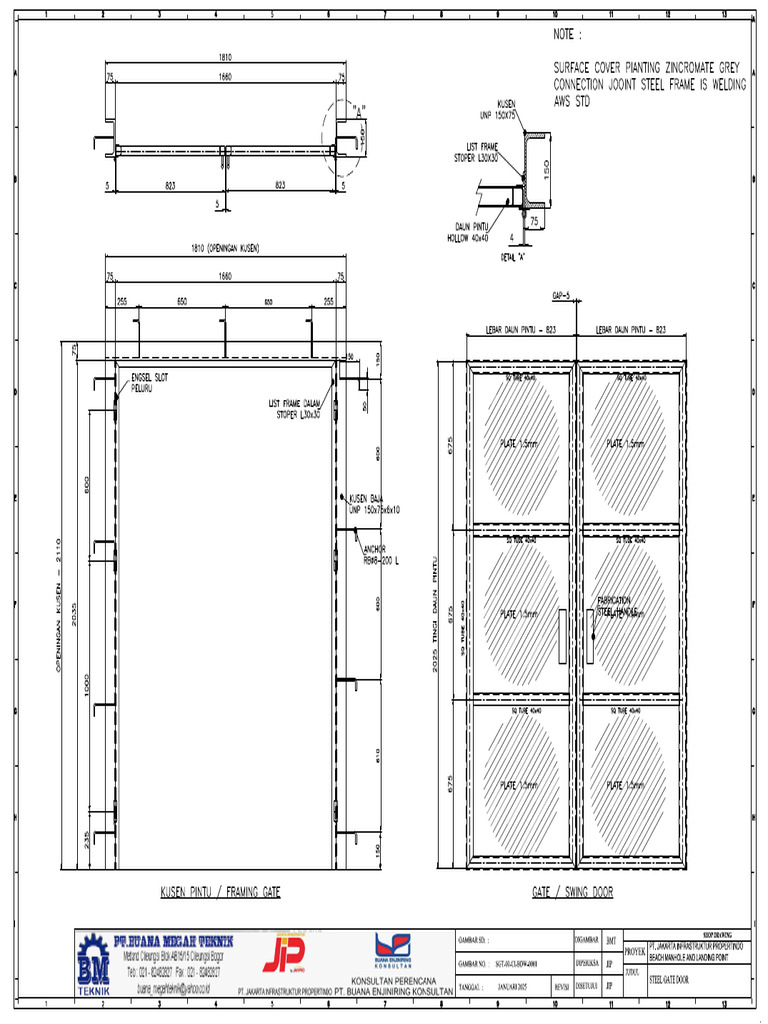 Pintu Beach Manhole-Model | PDF