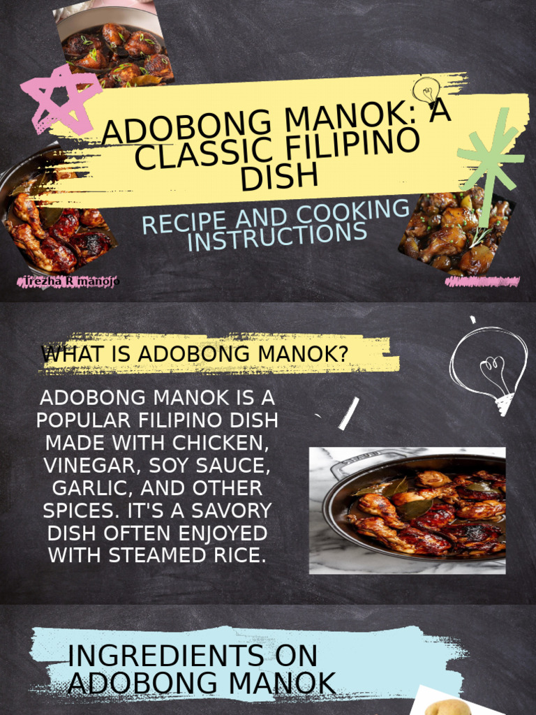 Adobong Manok - 20241022 - 195414 - 0000 | PDF