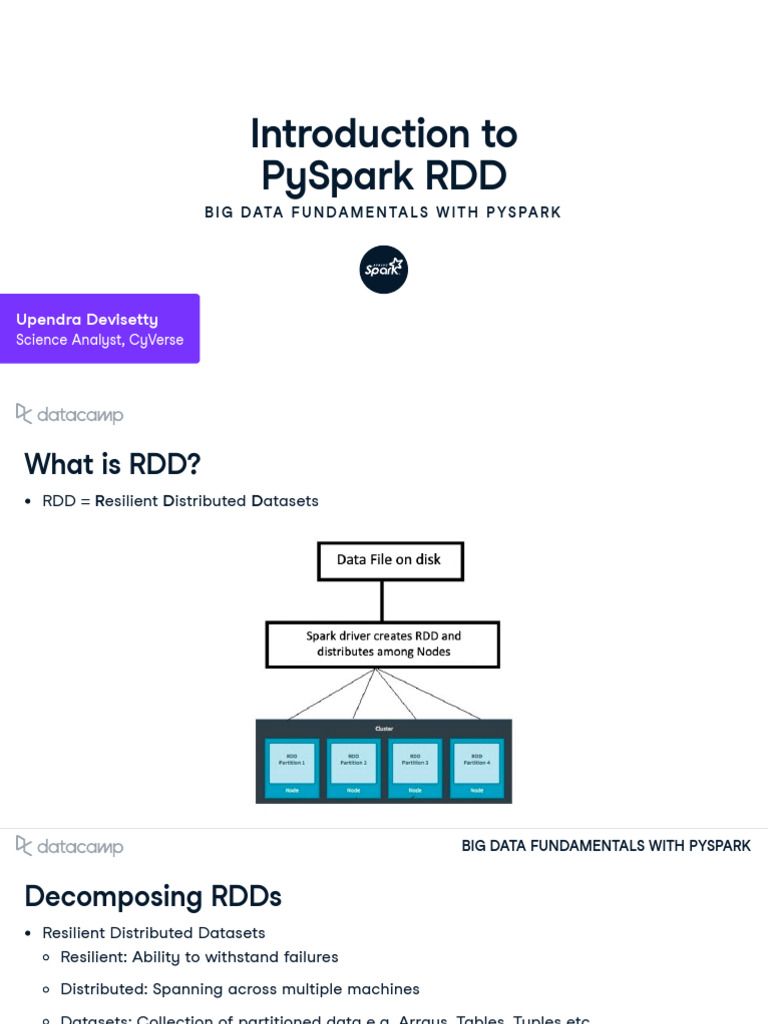 2 - Intro To PySpark RDD | PDF | Apache Spark | Anonymous Function