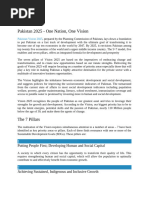 Botswana Vision 2036: Four Pillars | PDF | Sustainability | Botswana