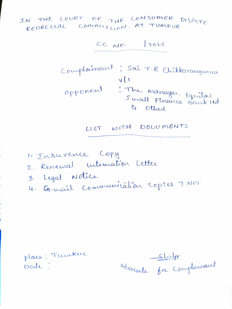 List With Documents TRC | PDF