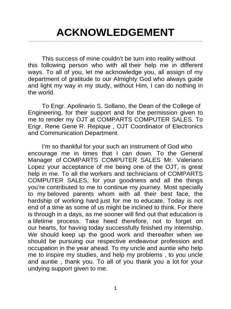 Narrative-Part-1 ni moyong final docx | PDF | Internship | Job Hunting