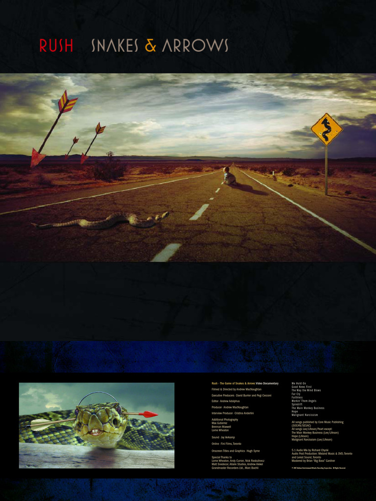 Snakes and Arrows Booklet | PDF