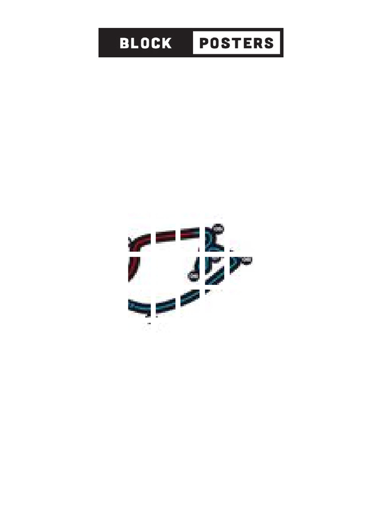 Create a 5-Page Portrait Block Poster | PDF