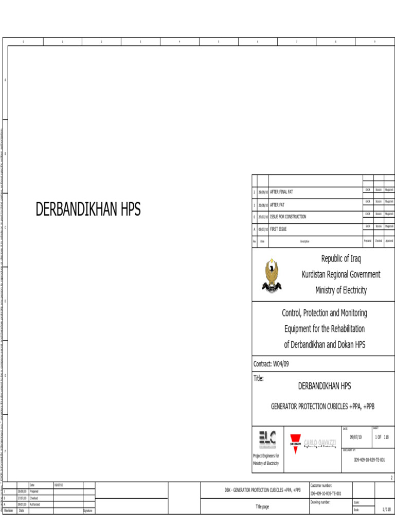 DBK_Protection cubicles As Bulid | PDF | Electronic Engineering ...