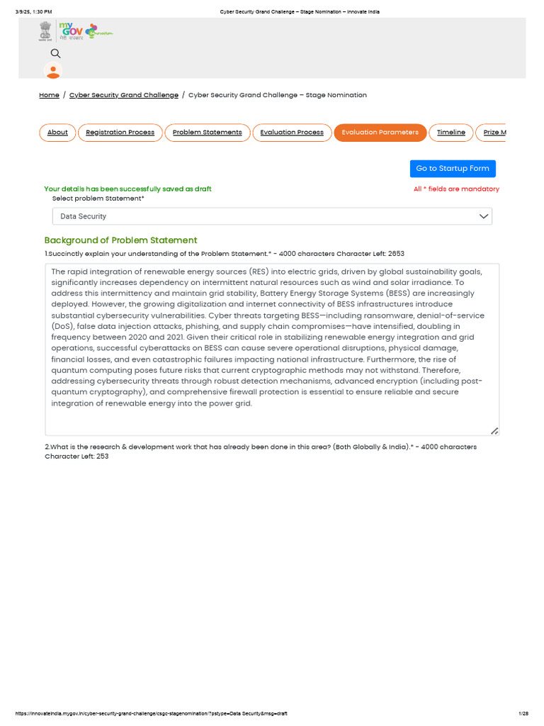WebsiteCyber Security Grand Challenge - Stage Nomination - Innovate ...