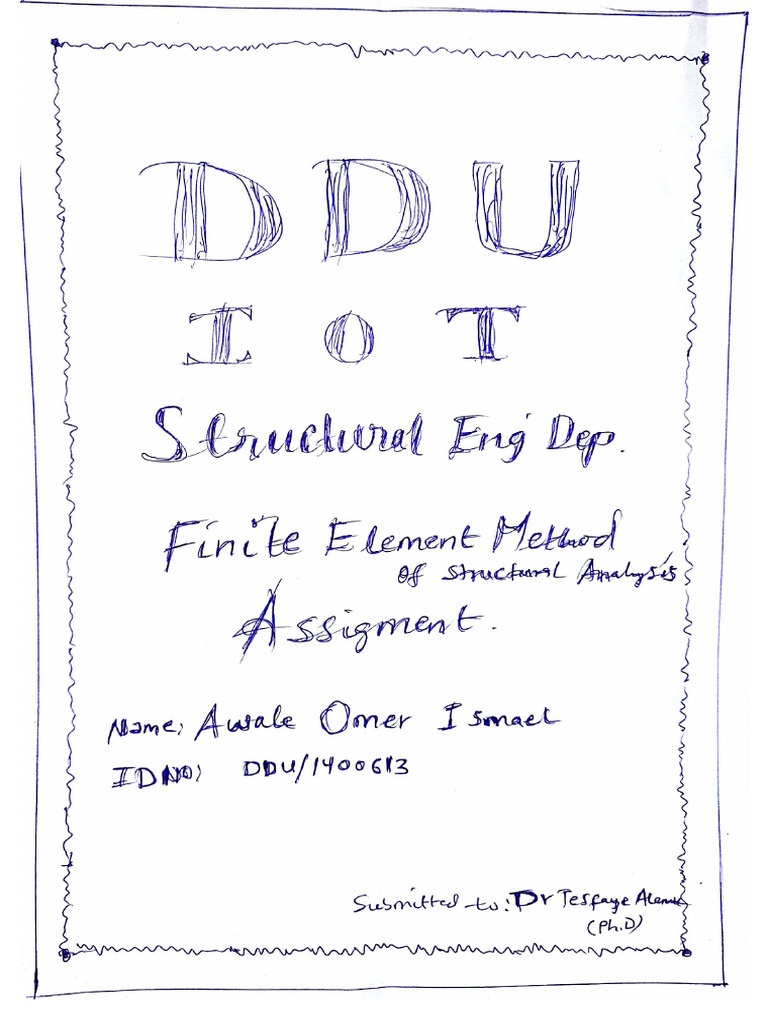 FEM Assignment | PDF