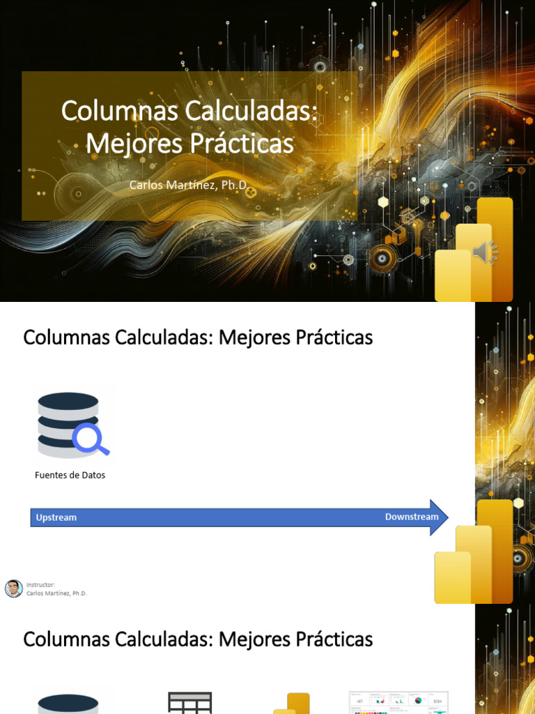 Columnas Calculadas Mejores Practicas | PDF