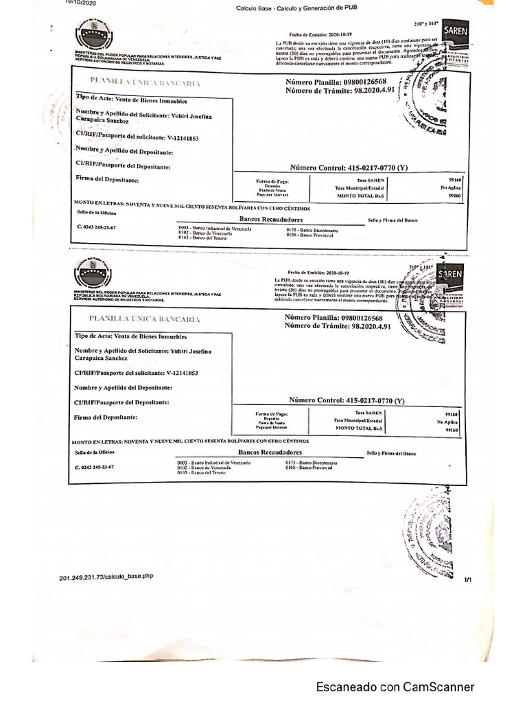 Documento Definitivo (Venta de Imueble) | PDF