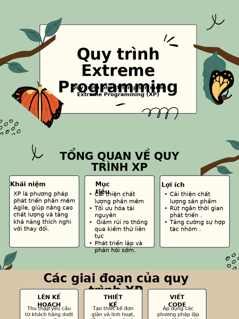 Cong Nghe Phan Mem - Quy Trinh XP | PDF