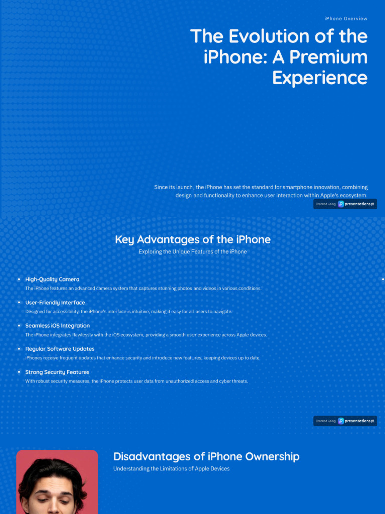 Evaluating The Pros and Cons of The Iphone | PDF