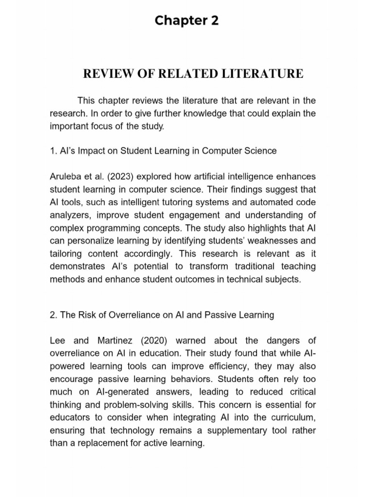 Chapter2 RRL00000 1 | PDF