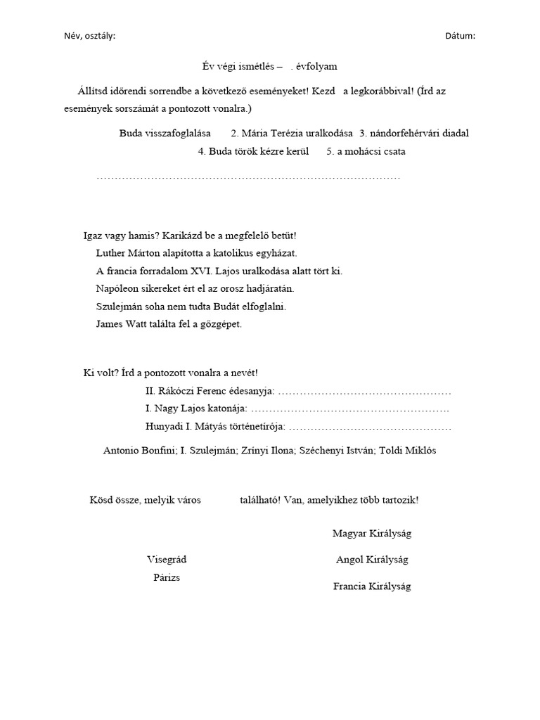 Év Végi 6 | PDF