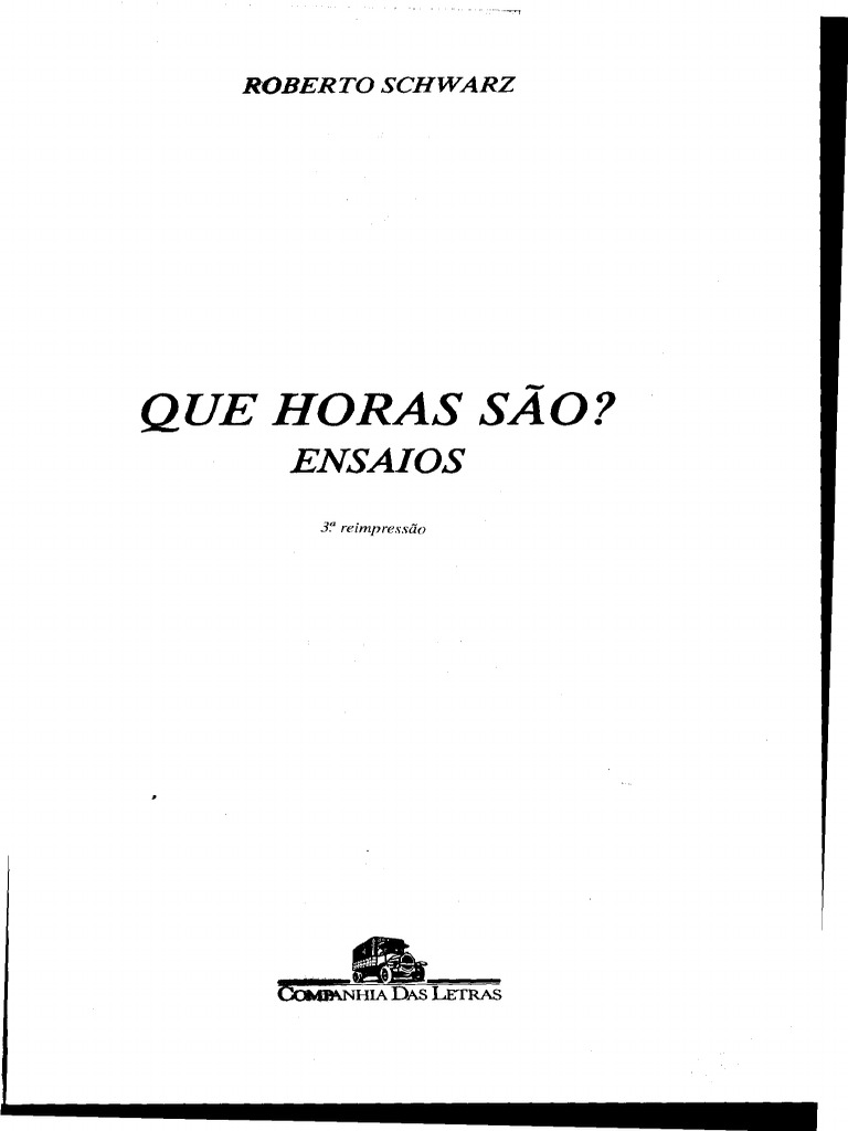 Roberto Schwarz Duas Notas Sobre Machado de Assis | PDF