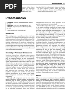 Class 11 NCERT Hydrocarbons Overview | PDF