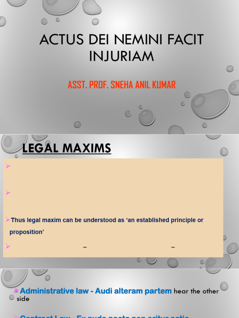 share - Actus Dei Nemini Facit Injuriam | PDF | Justice | Crime & Violence