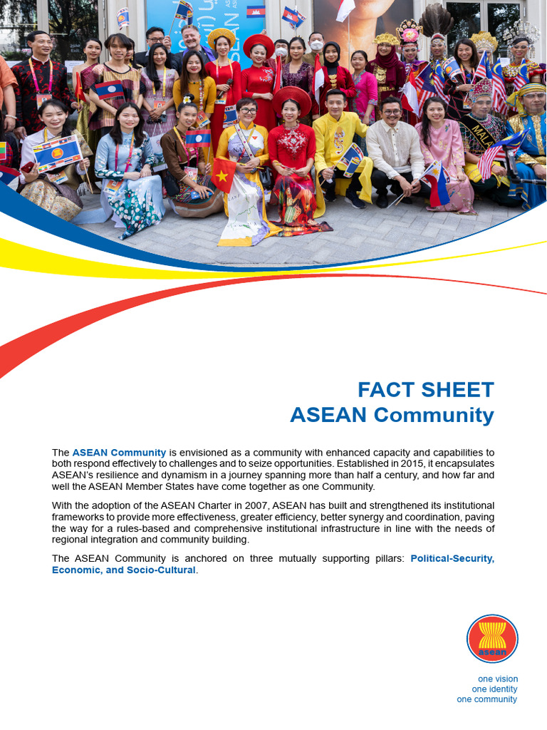 ASEAN-Community-Fact-Sheet-2023-FINAL | PDF | Global Politics ...