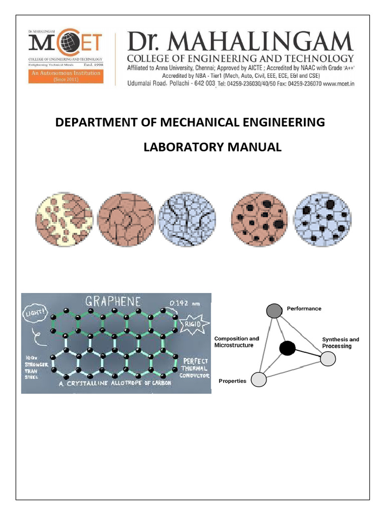 23MEI201 - Revised EM Lab Record Note Book | PDF | Steel | Heat Treating