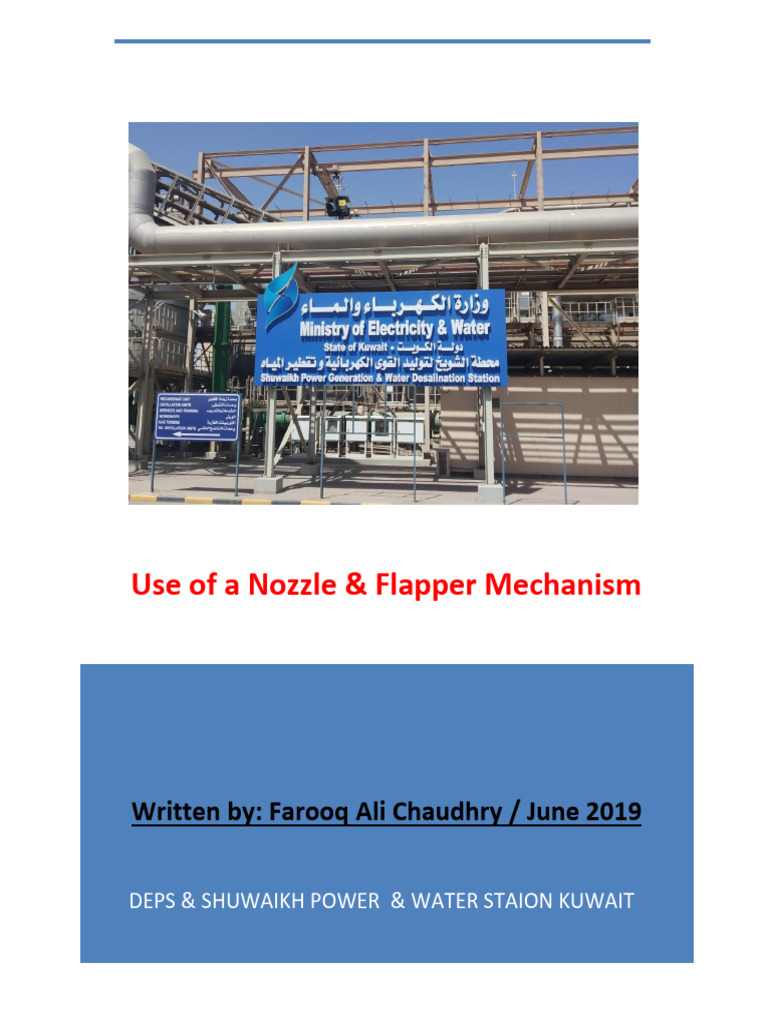 Nozzle & Flapper Mechanism in Kuwait | PDF | Electrical Engineering ...