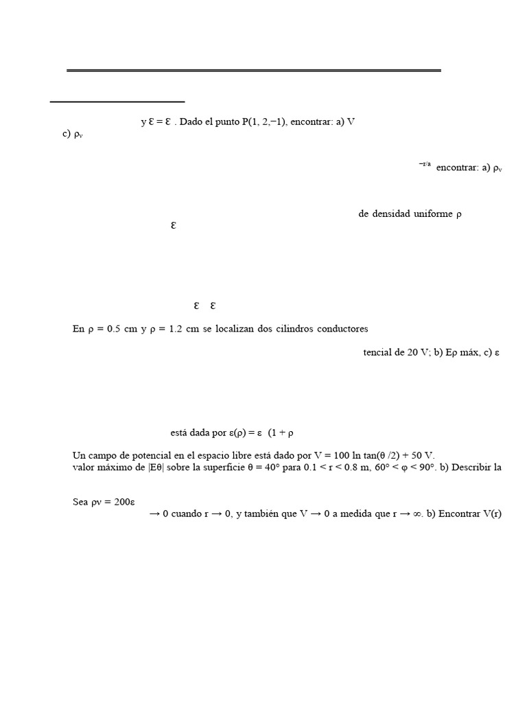 Guia de Problemas #4 | PDF | Permisividad | Física