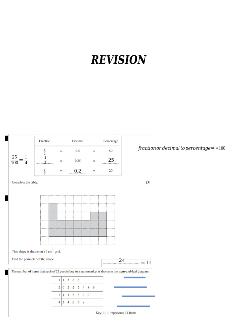 Pre-IG Practice papers | PDF