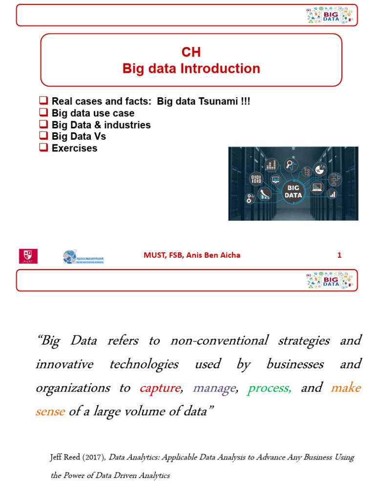 CH1- Big Data Introduction-En | PDF | Big Data | Data Science