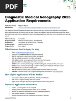 Valencia Radiography Program Requirements | PDF | University And ...