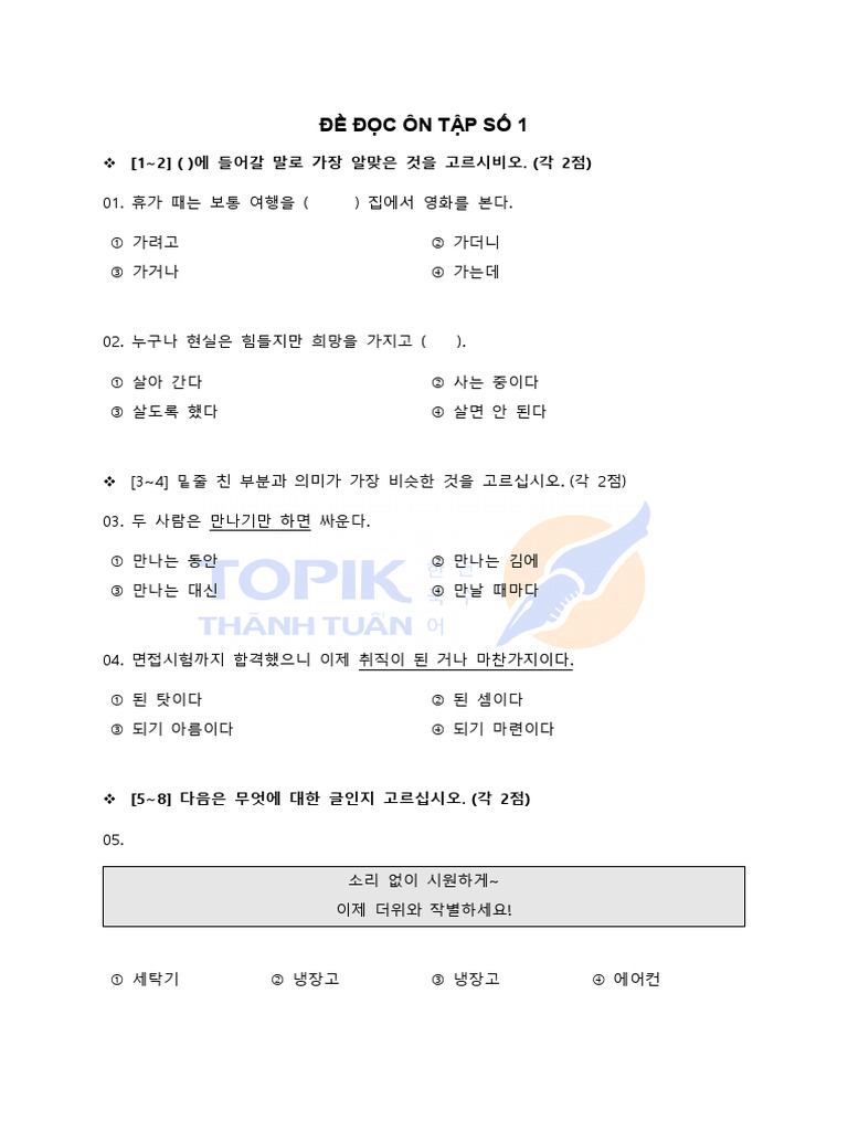 789563601-ĐỀ-ĐỌC-ON-TẬP-01-HỌC-VAO-THỨ-2 HoC | PDF