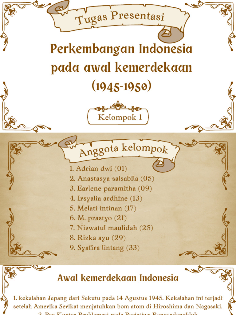 Sejarah Kelompok 1 - 20240924 - 071307 - 0000 | PDF