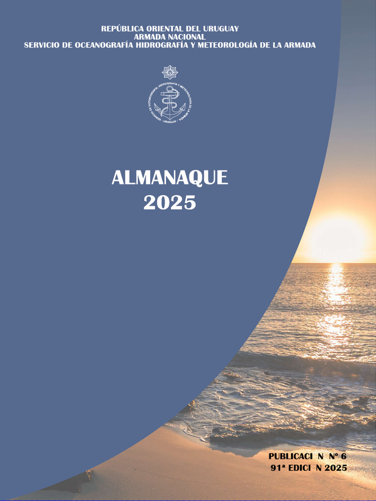 Almanaque 2025: Sol, Luna y Fases | PDF | Luna | Horizonte