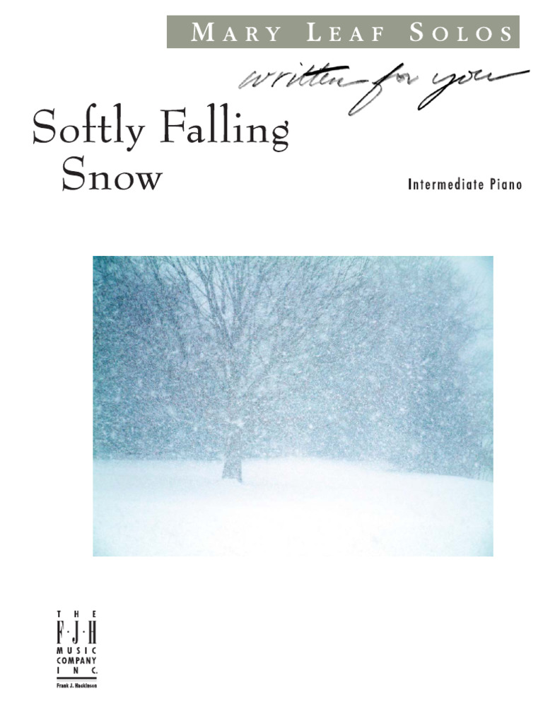 Softly Falling Snow Mary Leaf | PDF