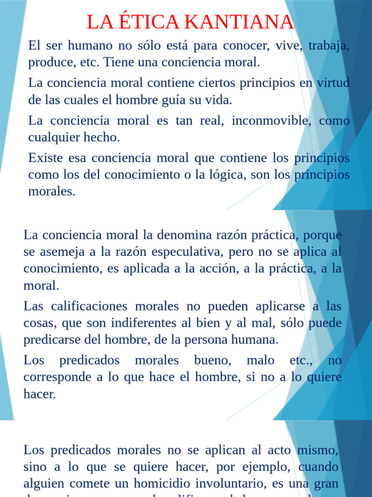 Ética Kantiana: Imperativos Categóricos | PDF | Moralidad