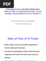 Humulin R U-500 Dosage Conversion Guide | PDF | Syringe
